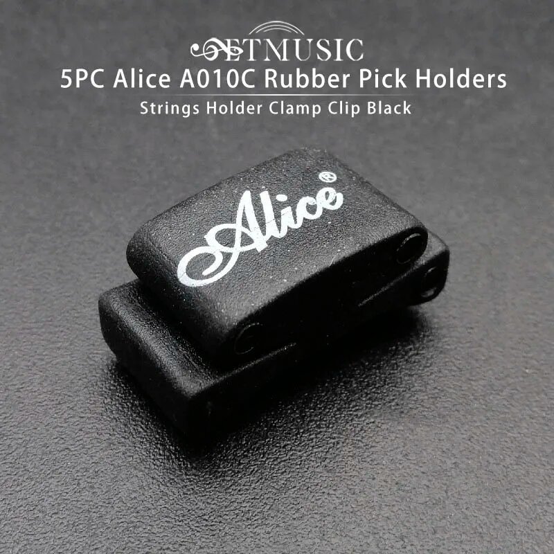 5 шт. GETMUSIC A010CP черные резиновые медиаторы для гитары, баса, укулеле