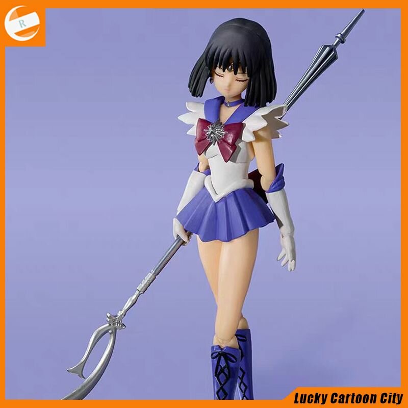 Аниме-модель Сейлор Мун Сейлор Сатурн Томоэ Хотару/S. H. Figuarts Sailor Moon Sailor Saturn Tomoe Hotaru 15CM