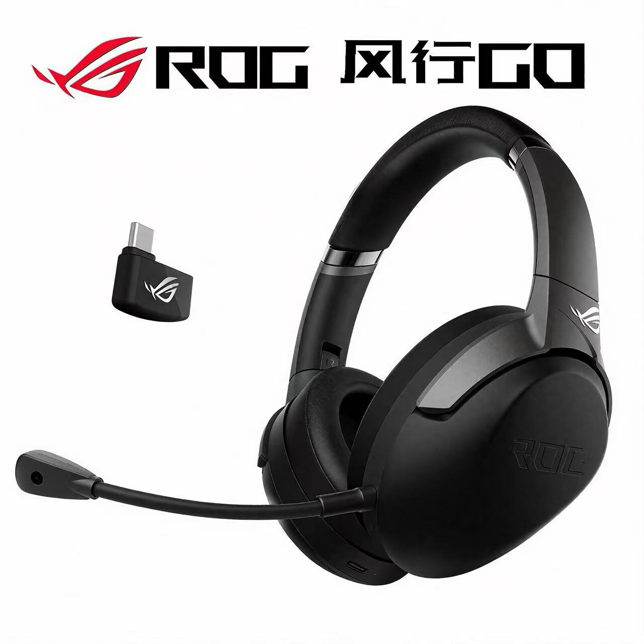 Беспроводной Игровая гарнитура Asus ROG Strix Go BT 90YH02Y1-B5UA00 (Black)