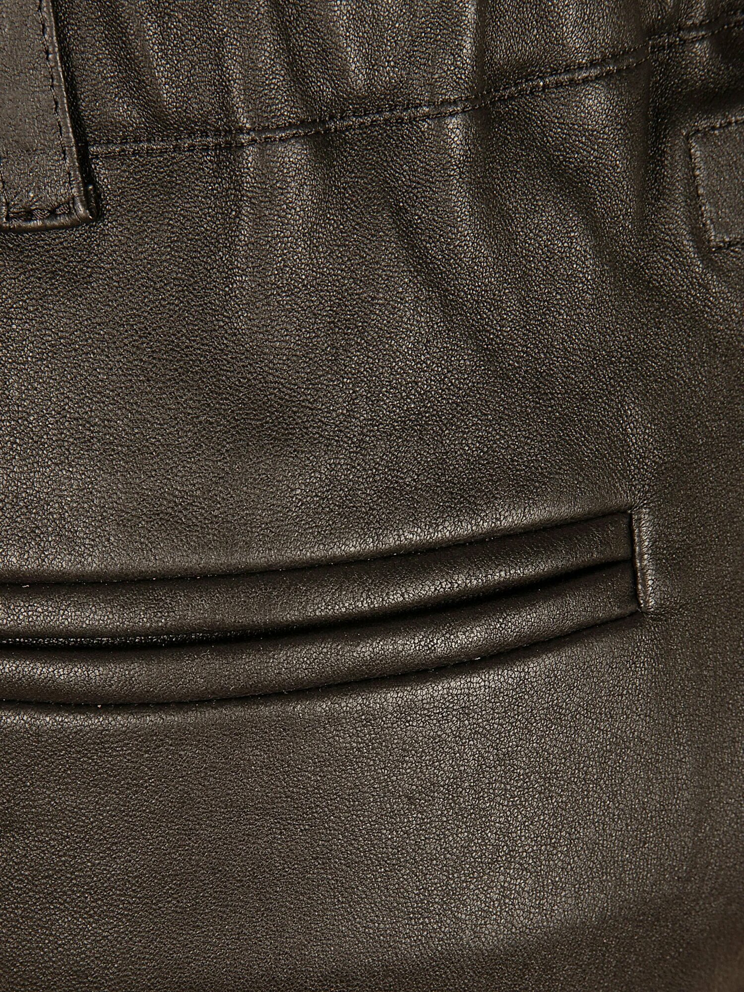 Брюки Stouls Leather trousers, размер 42 — фото 1
