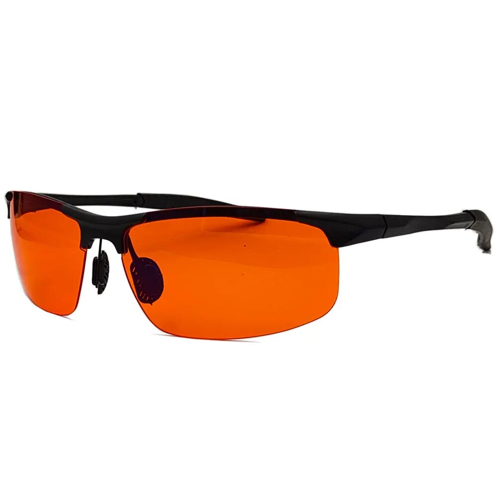 Спортивные очки SB006 оранжевые amber lens Orange Lens
