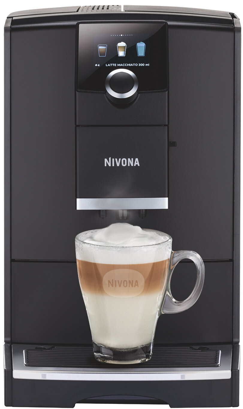 Кофемашина Nivona CafeRomatica NICR 790, One touch, черная, регулировка крепости