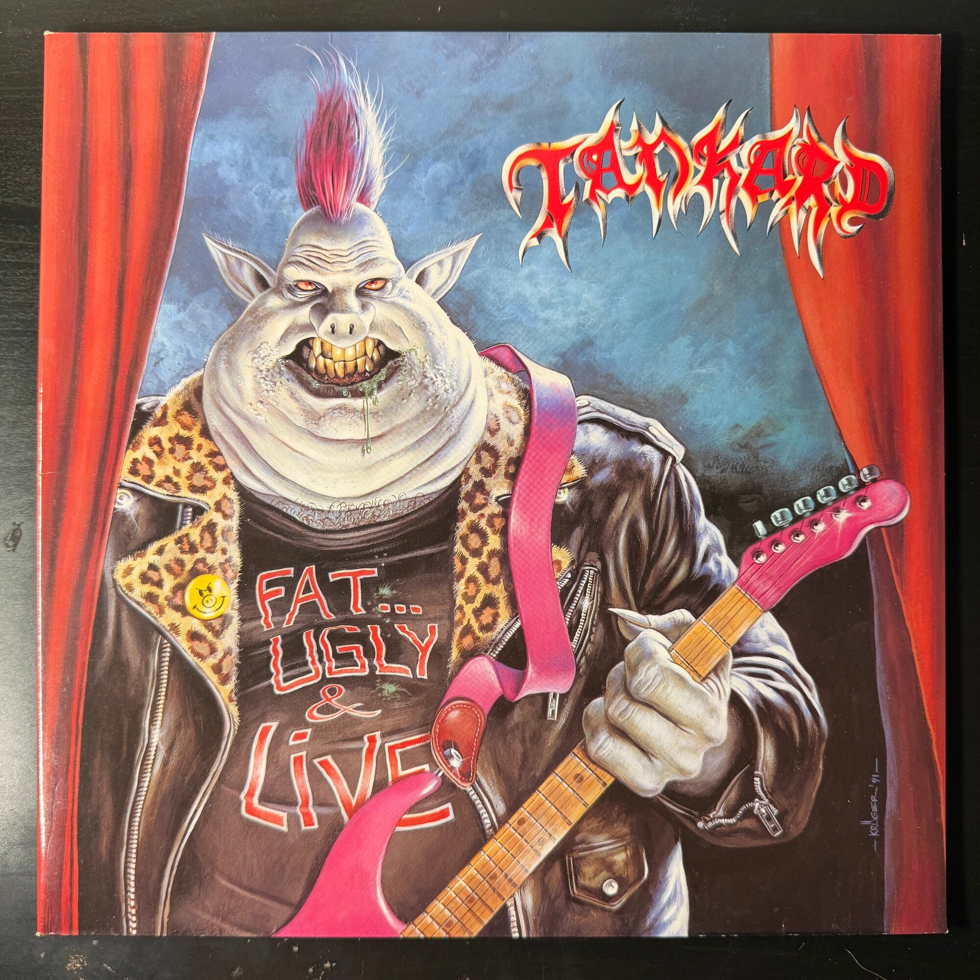Виниловая пластинка Tankard Fat, Ugly & Live LP