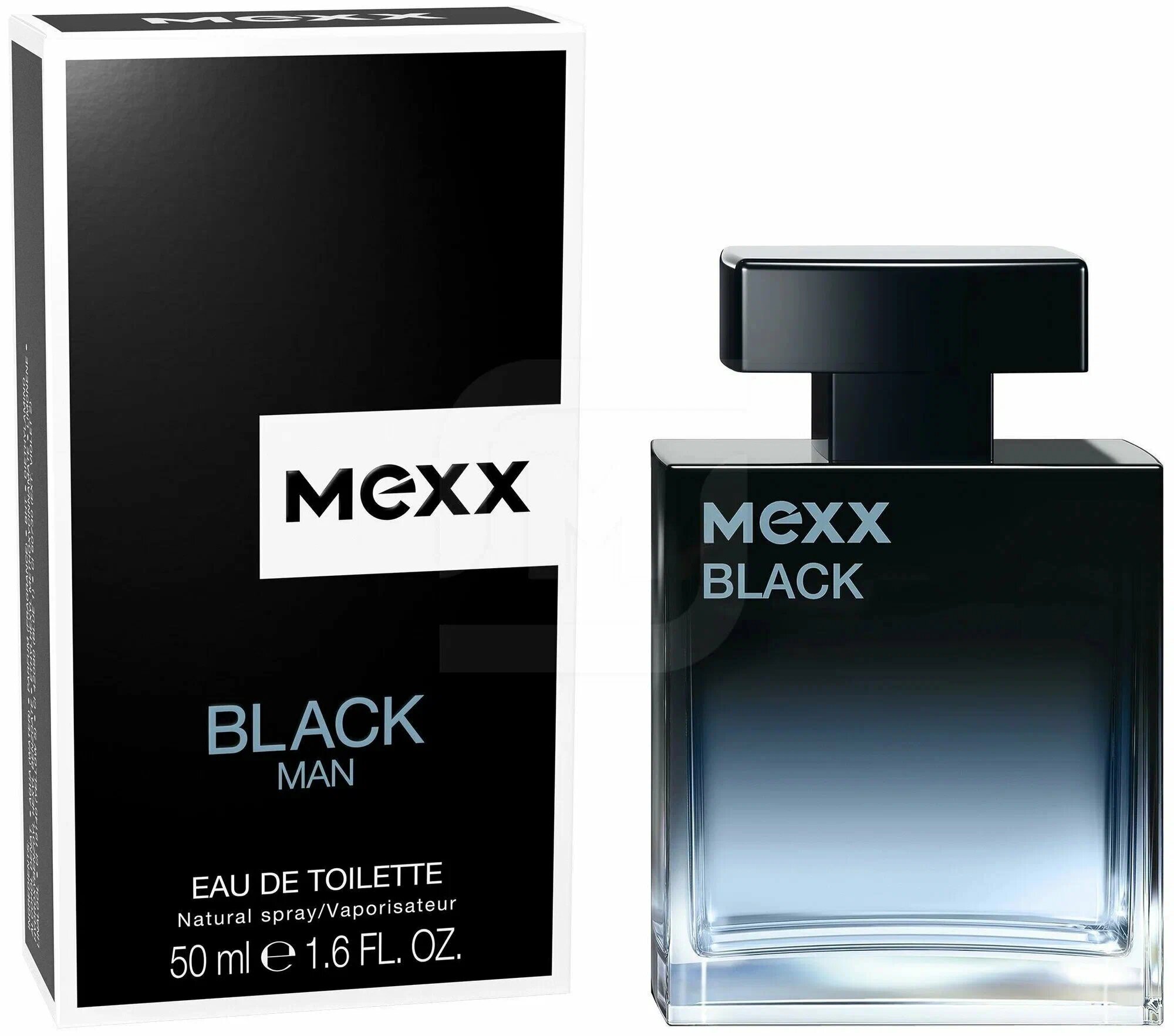 Туалетная вода MEXX Mexx Black Man, для мужчин, древесно-фужерная, 50 мл
