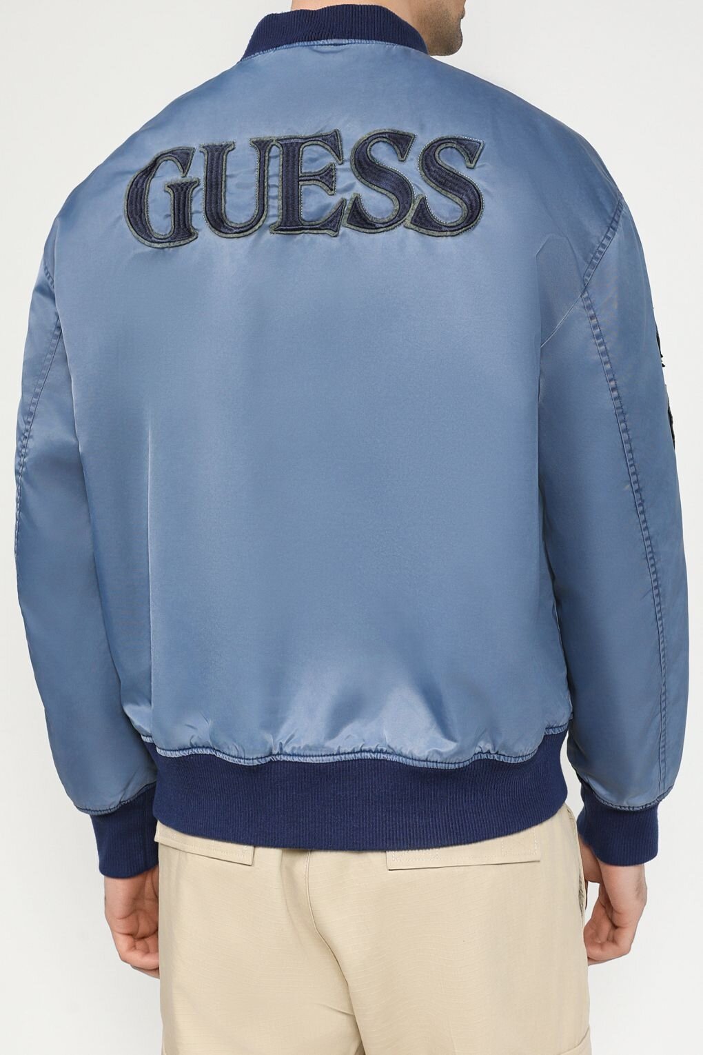 Куртка GUESS, размер XL, синий — фото 1