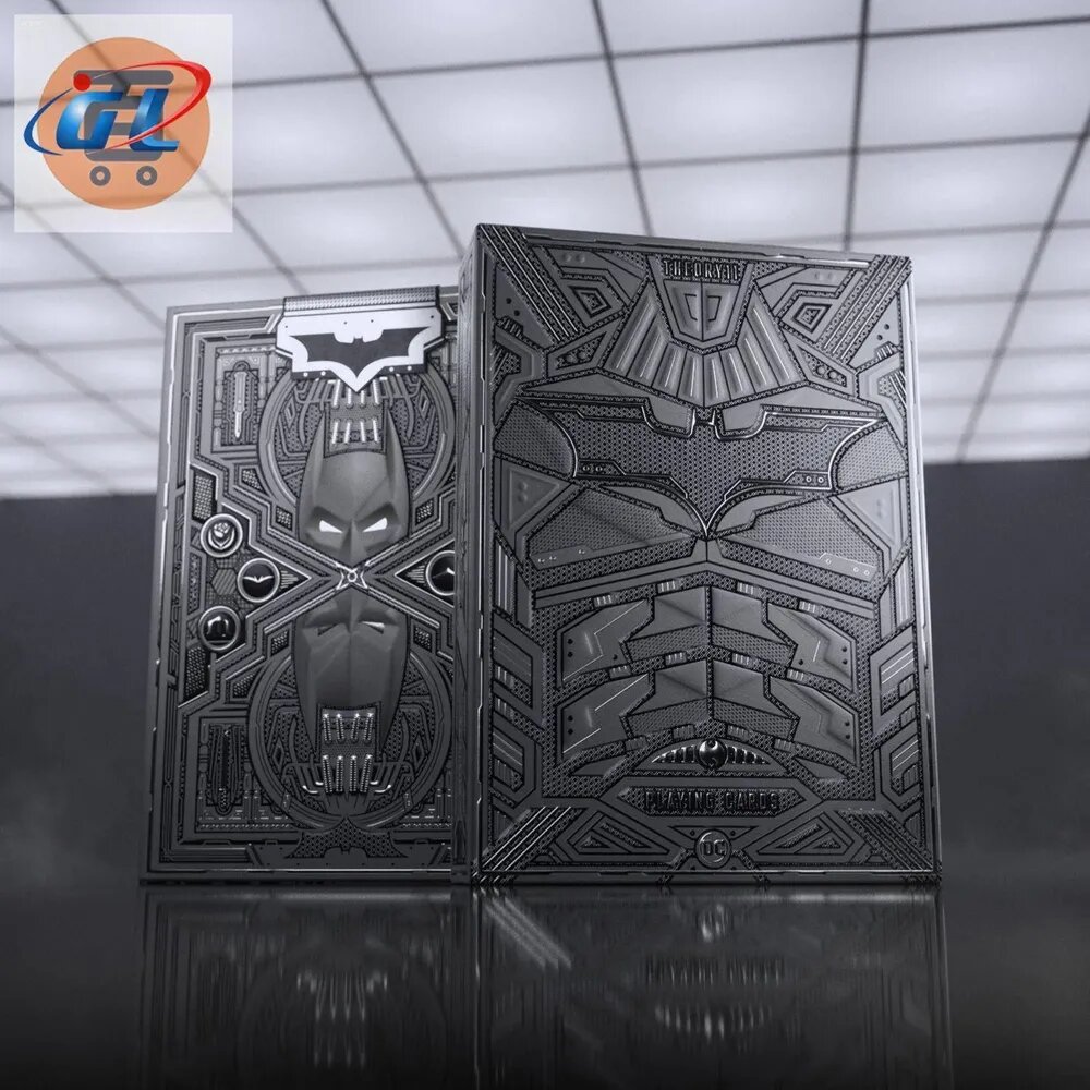 Игральные карты THEORY11 Batman, 54 шт, коллекционные, черные — фото 1