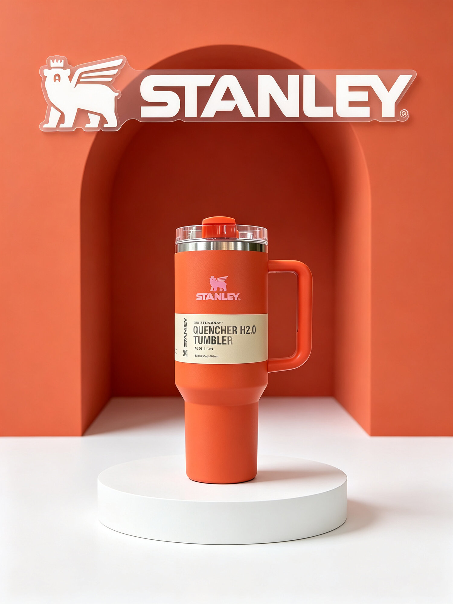 Термос Stanley 40oz с ручкой из нержавеющей стали 304 большой объем 1.18L для взрослых