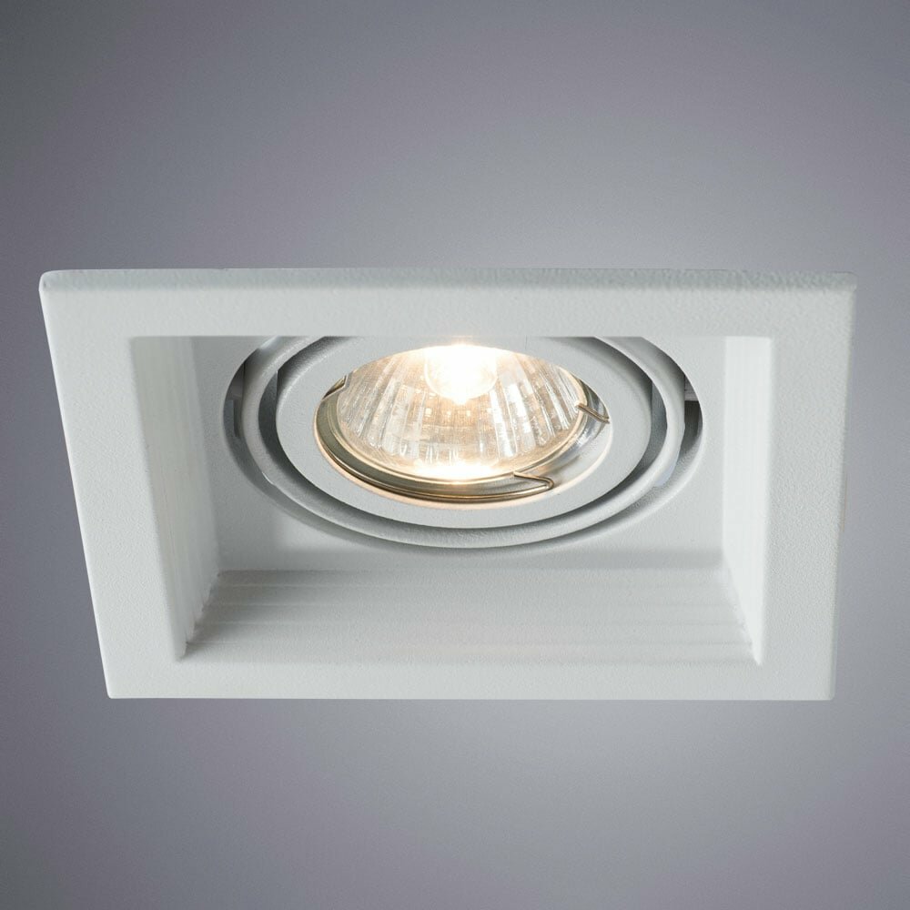 Встраиваемый светильник Arte Lamp CANIS A6661PL-1WH