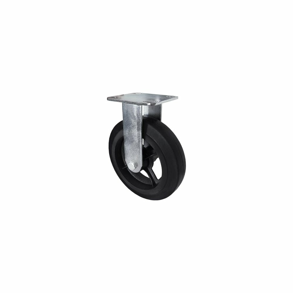 Колесо большегрузное обрезиненное неповоротное Longway FCD63