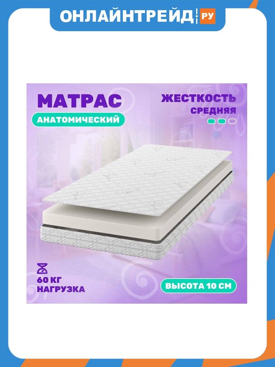 Матрас Капризун Джангл Симпл Холкон 200x80x10