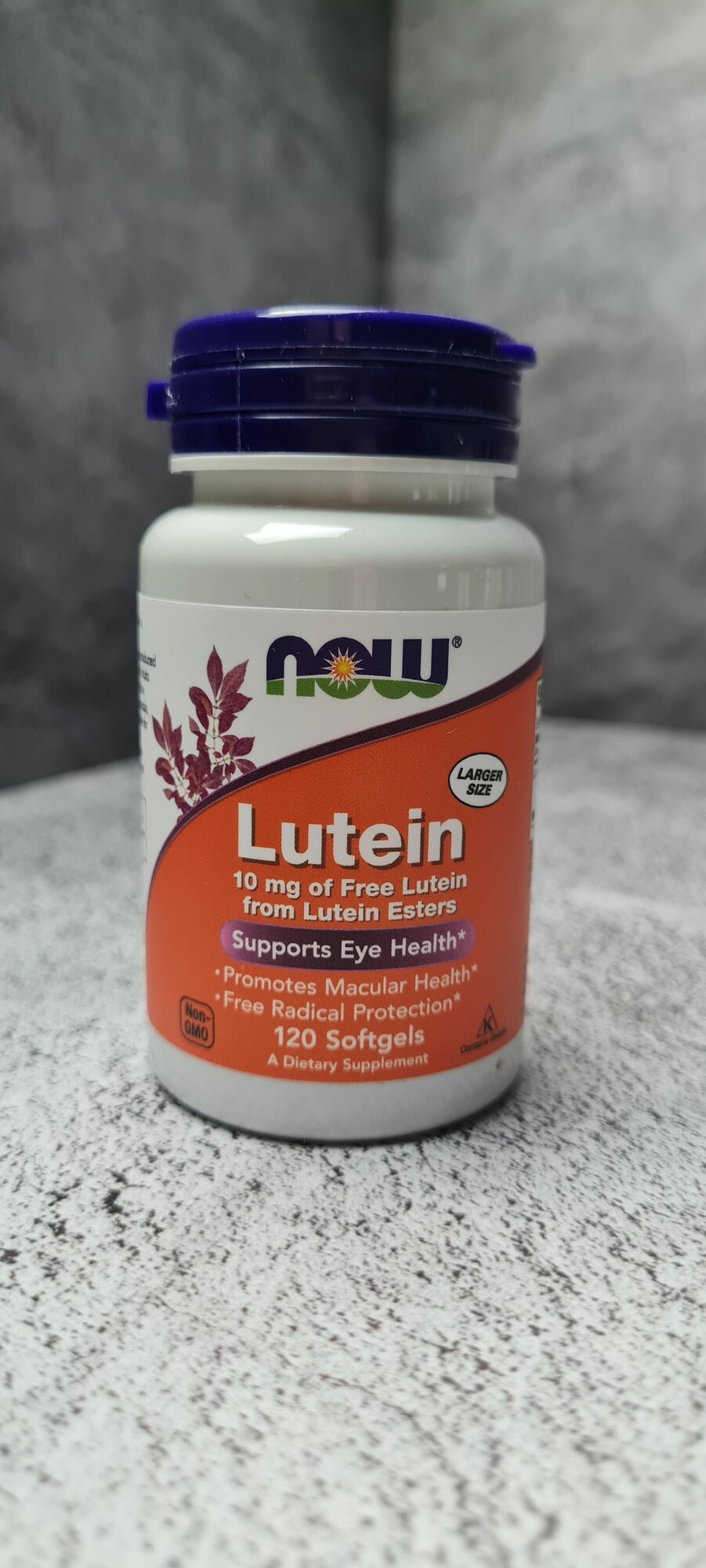 Now Foods Lutein Esters 10mg 120 caps, Нау Фудс Лютеин Эстерс 10 мг, 120 капсул