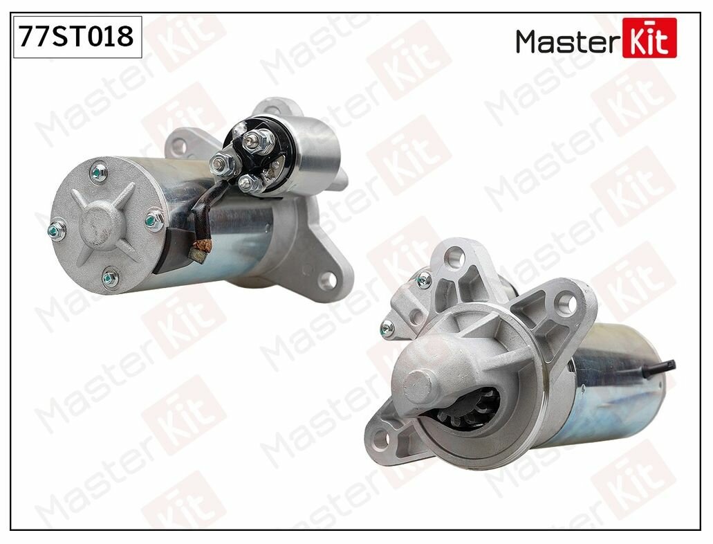 Стартер FORD TRANSIT 1994 - 2000 2.3кВт, MasterKit 77ST018