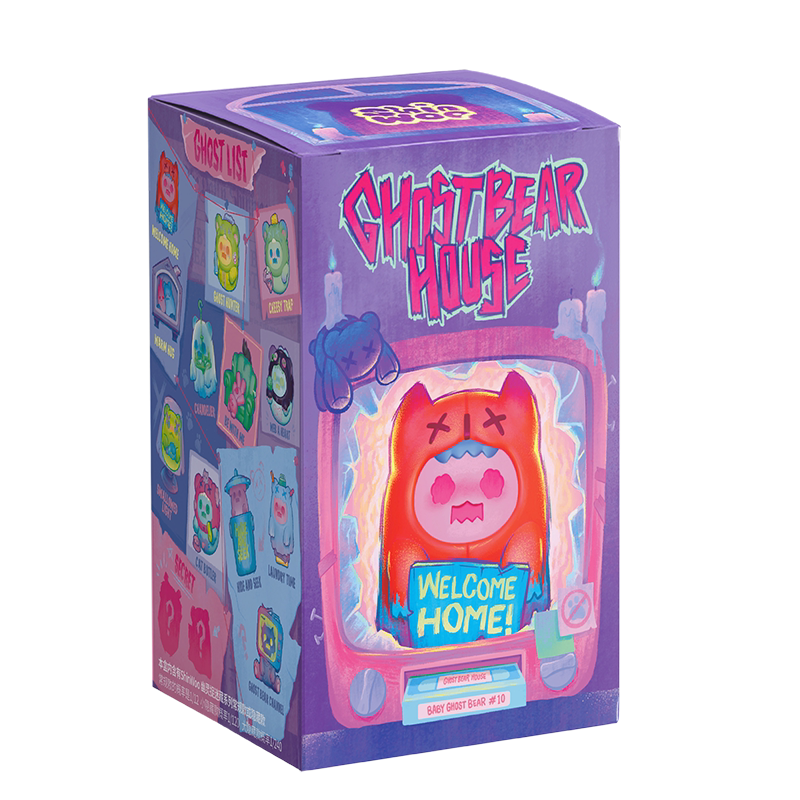 Серия ShinWoo Ghost Hide and Seek: случайная коробка с мишкой-призраком для детей