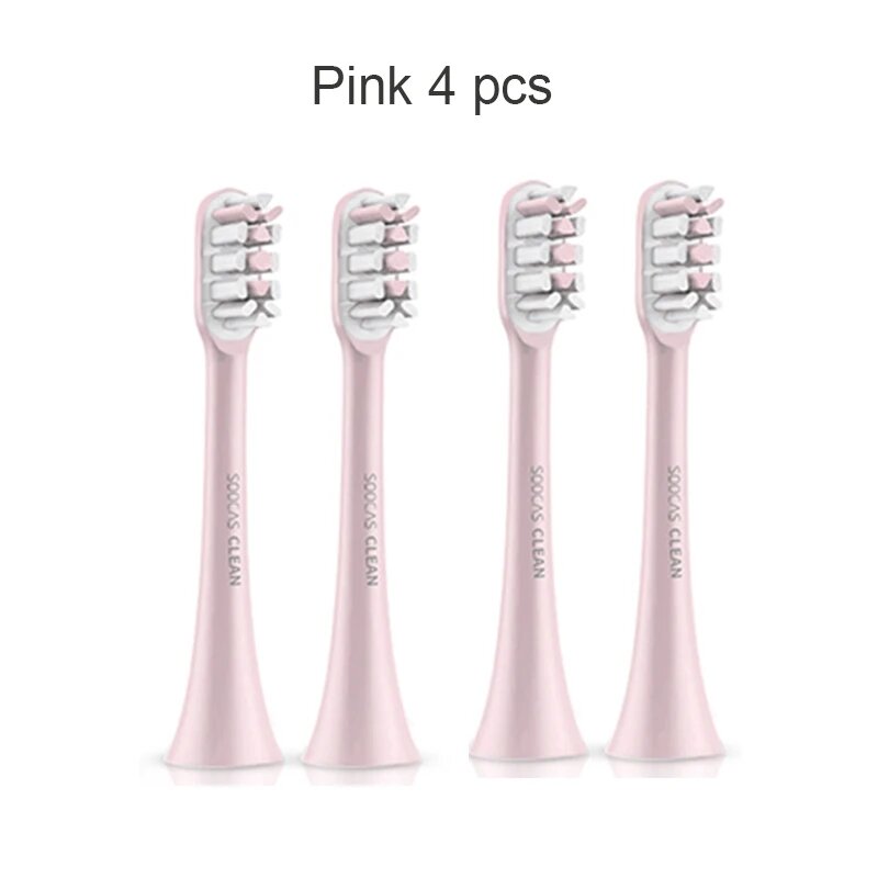Сменные насадки SOOCAS Pink, 4 шт