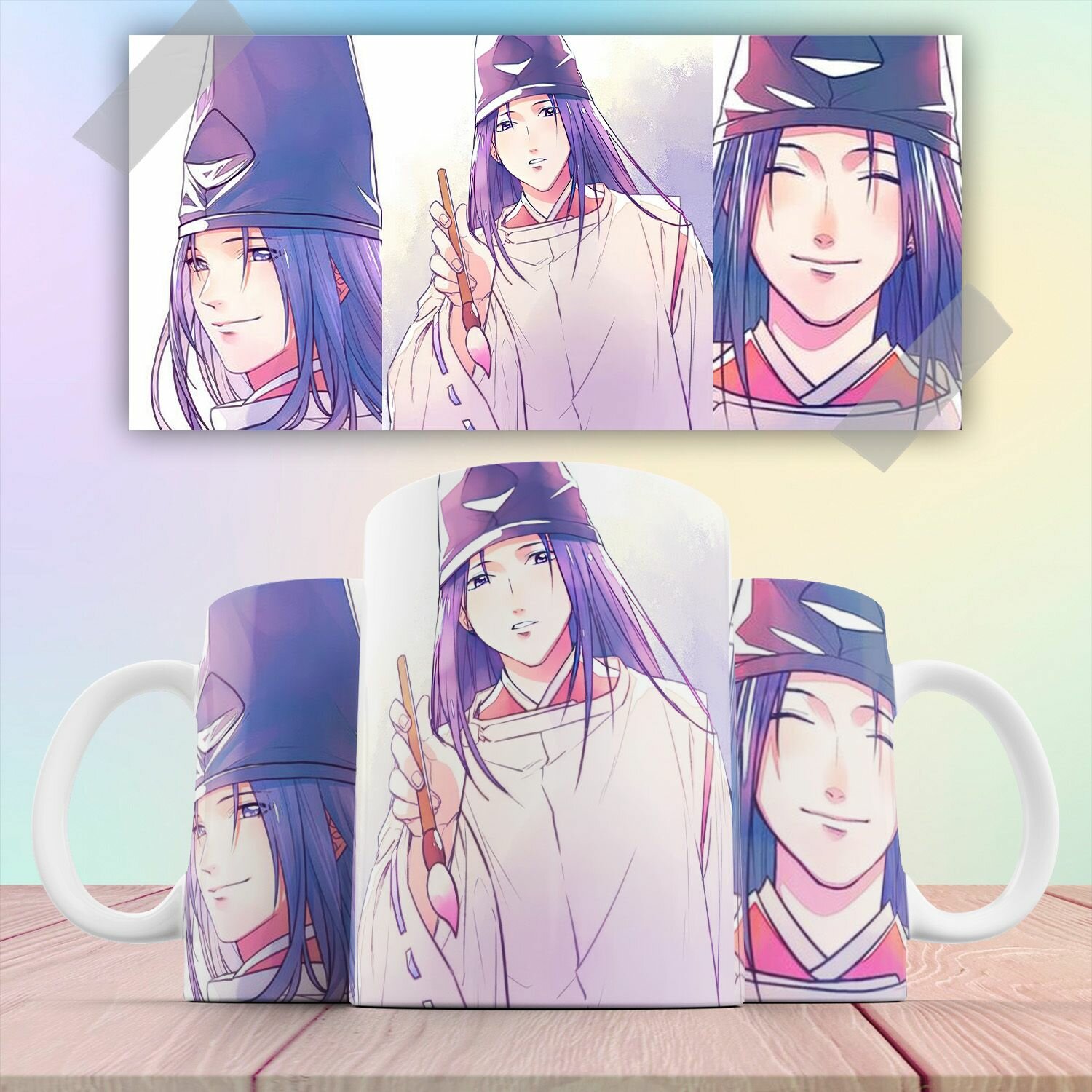 Кружка аниме Хикару и го Сай Фудзивара 330 мл