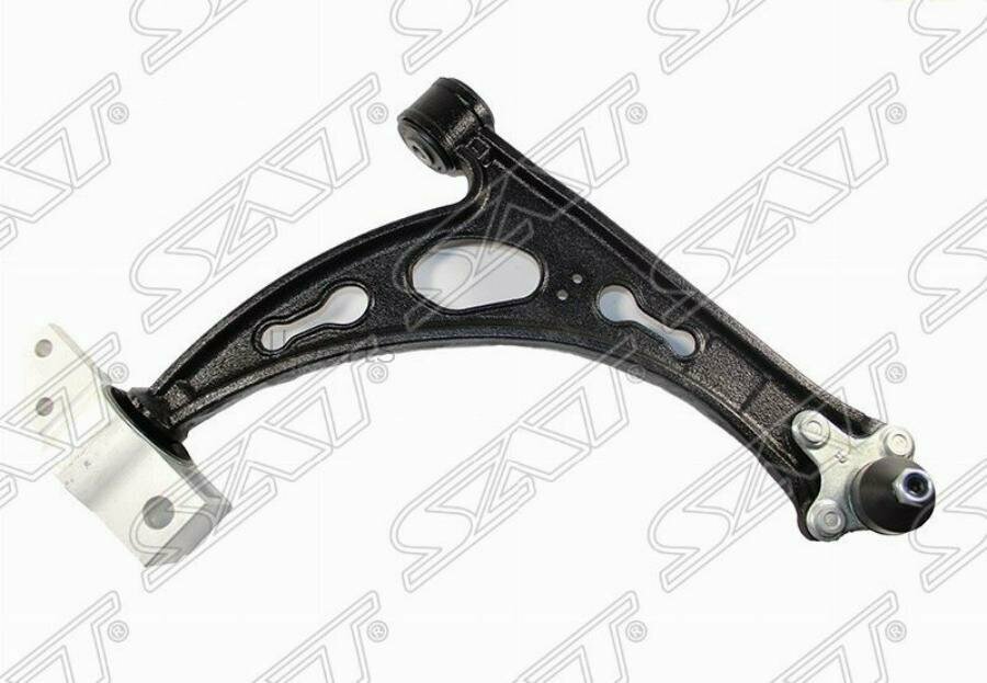 SAT ST-1K0407152M Рычаг передний нижний SKODA OCTAVIA II 04-12/SUPERB 08-15/VW GOLF V 03-13/AUDI A3/A3 Sportback RH
