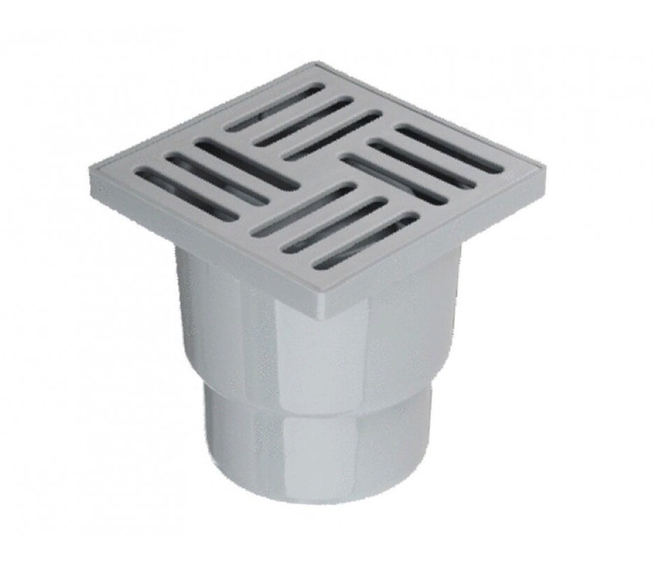 Сантех трап с сухим сифоном ф-50 прямой 15/15 реш. Нерж. Татполимер 101200028