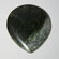 Офит кабошон, натуральный камень, 38х33х3 мм, Урал, "True Stones"