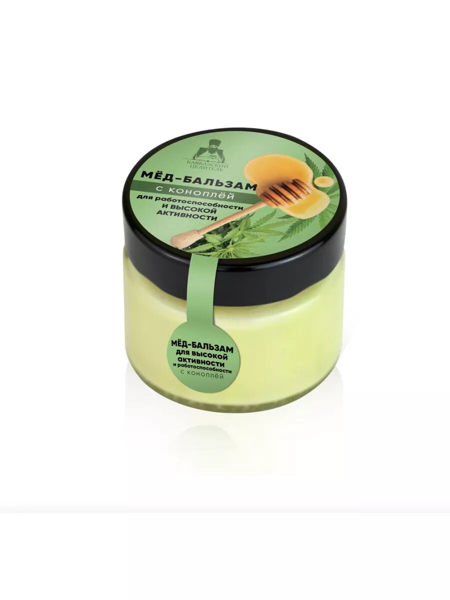 Мёд-бальзам для высокой активности, 110 г