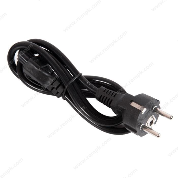 Шнур сетевой 3-pin 220V (3 pin, для блока питания ноутбука, для телевизора и пр.) 0,8 м