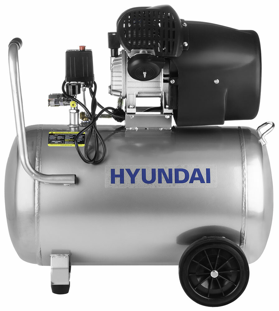 Компрессор масляный Hyundai НYC 402100LMS, поршневой, коаксиальный (прямой привод)