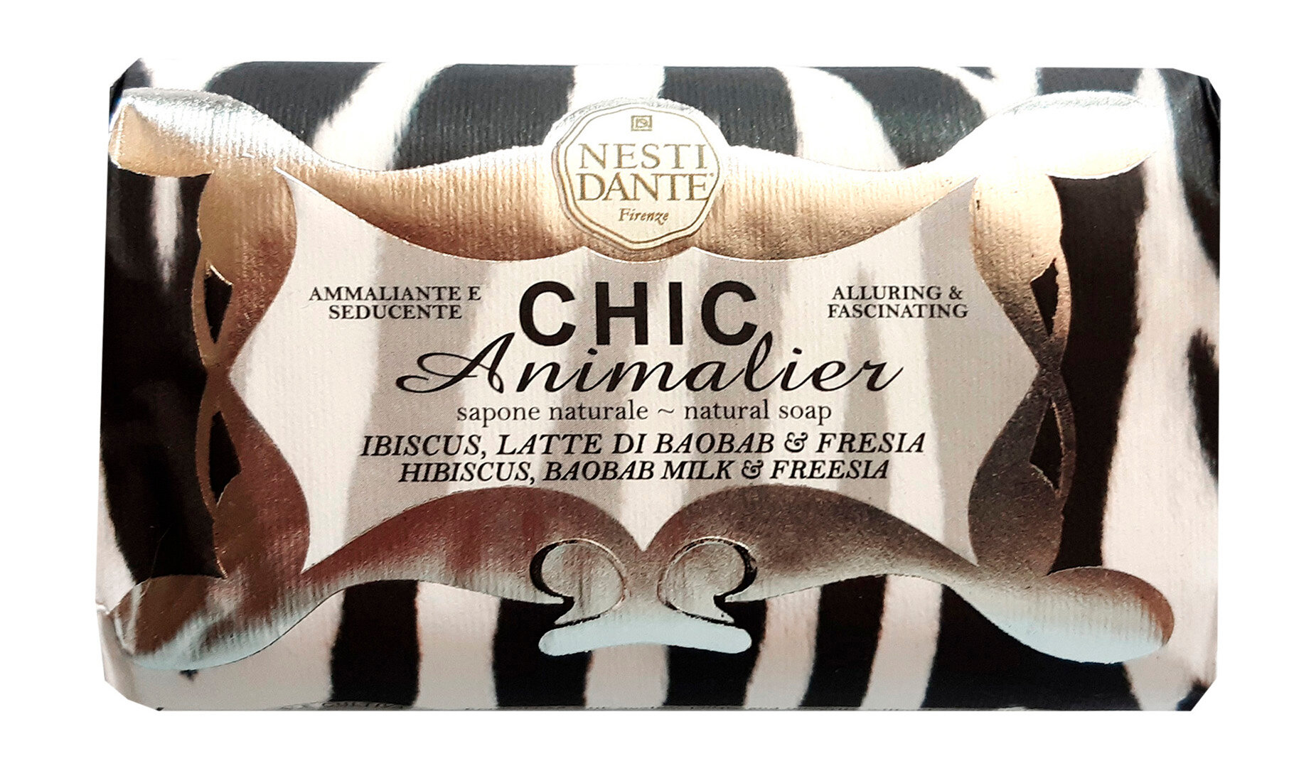 NESTI DANTE Chic Animalier Мыло Белое, 250 г