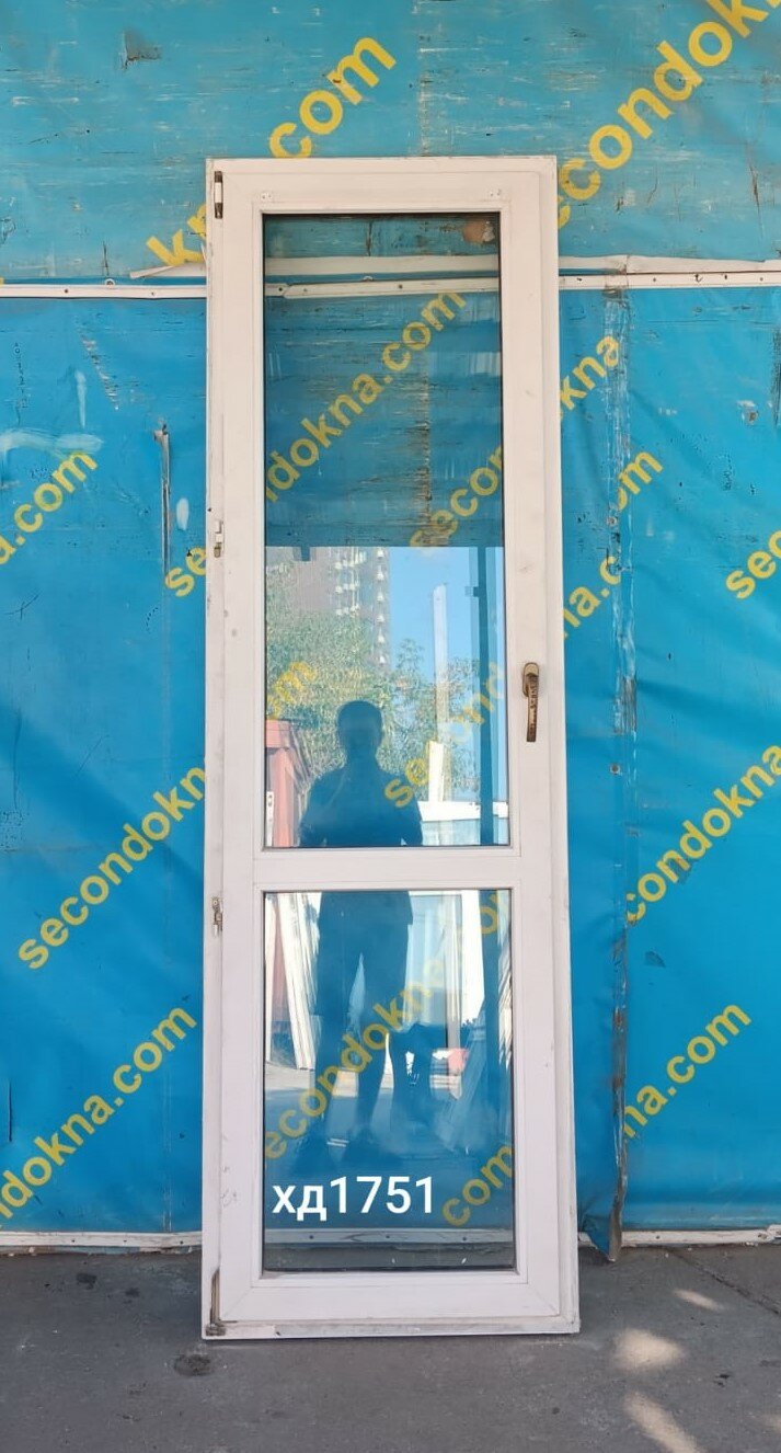 Дверь пластиковая Б/У 2180(в)х680(ш)