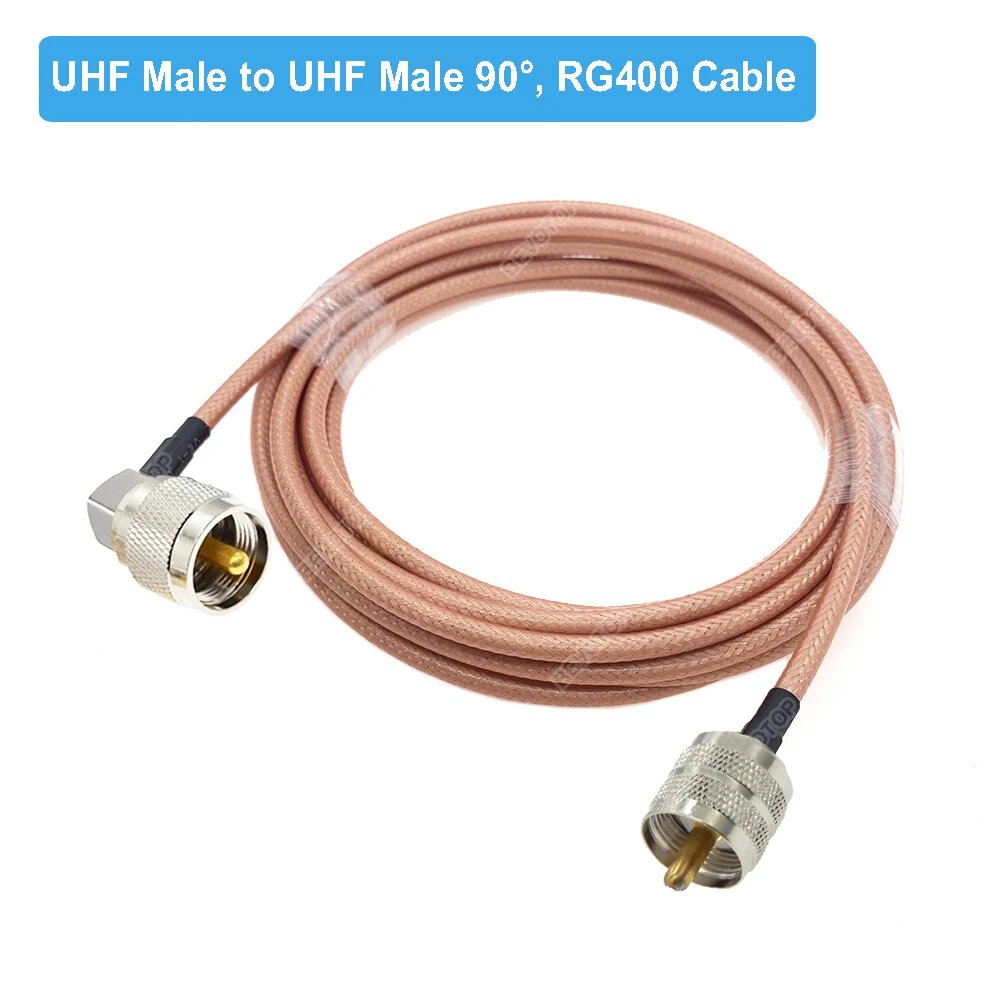 BEVOTOP RG400 кабель УВЧ-УВЧ 20/30/50/100/150/200 см 1.5M, UHF M to UHF M90
