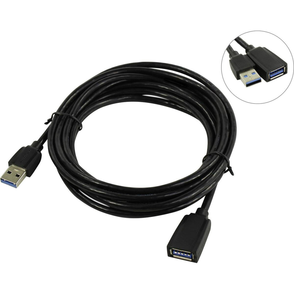 Vention VAS-A45-B300 Кабель удлинительный USB 3.0 A-- A 3м