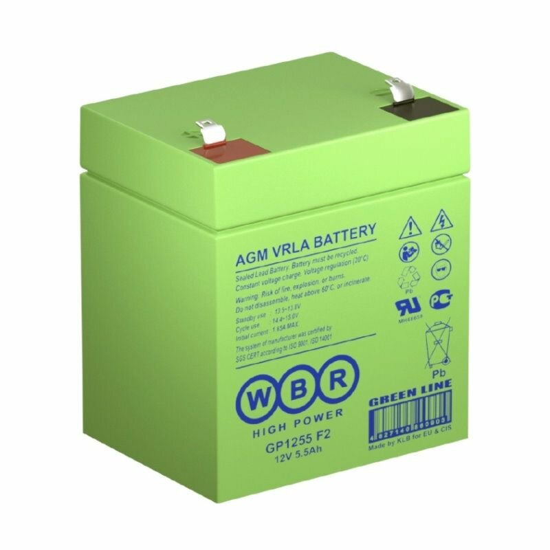 Аккумулятор WBR Аккумулятор WBR GP1255 F2 уц-3-1