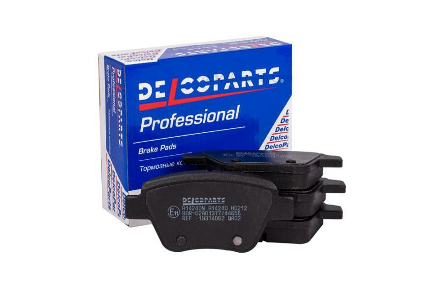 DELCOPARTS 19374062 Колодки тормозные задние дисковые