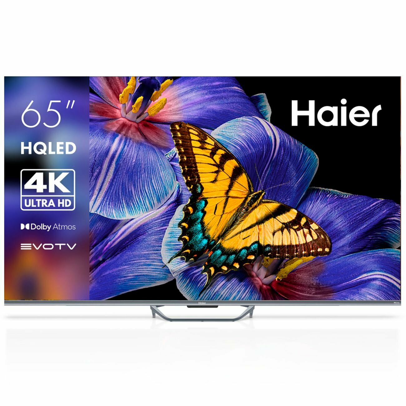 Телевизор Haier 65 Smart TV S4, Android TV 11.0, подсветка HQLED, голосовое управление