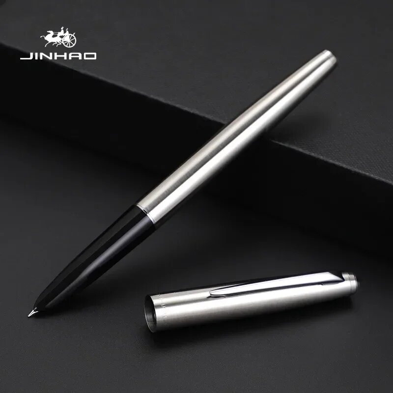 Jinhao 911 перьевая ручка цельностальной All steel