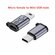 Адаптер Micro USB female to Mini USB male