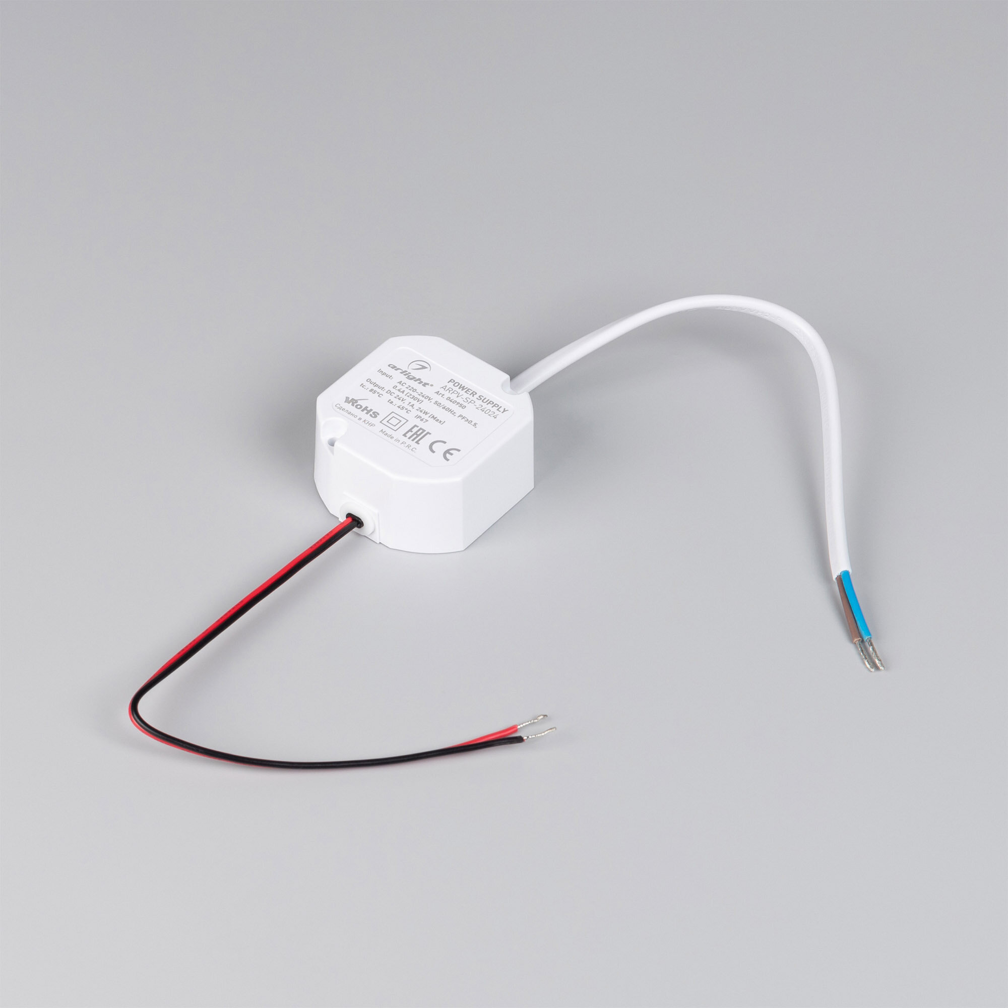 040950 Блок питания ARPV-SP-24024 (24V, 1A, 24W) (Arlight, IP67 Пластик)