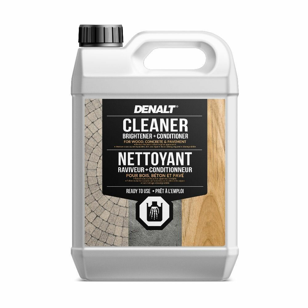 Denalt Очиститель Cleaner 6100, 3 в 1, для дерева, бетона, композита, 3.7 л