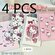 Блокнот hello kitty, 4pcs ,4 блокнот A5