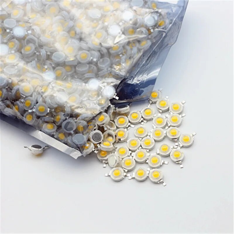 HEGUOGUO Светодиодные лампы 1 Вт 3 Вт Warm white, 10 pcs, 3 W