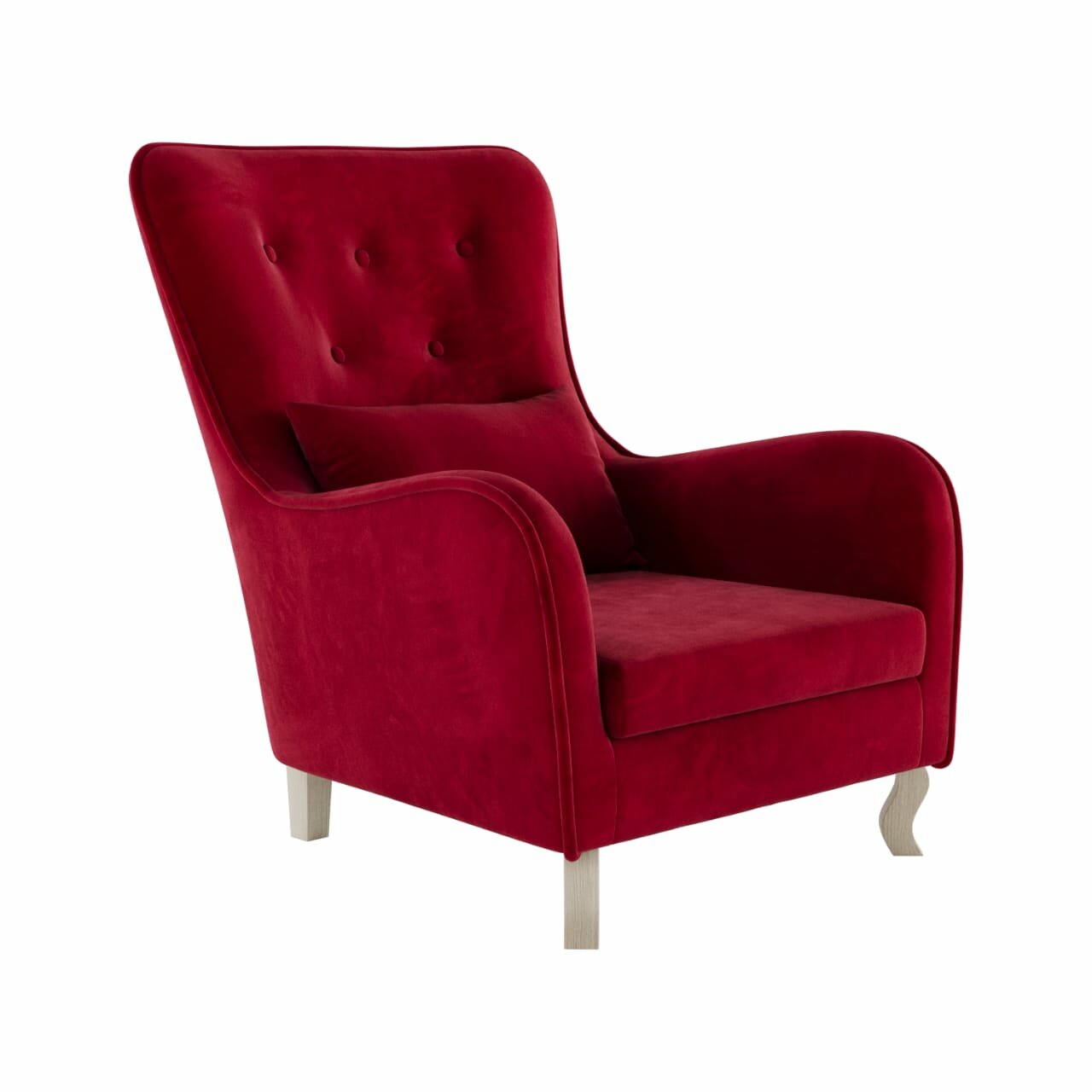 Кресло Адель Красное