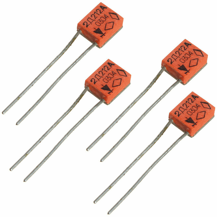 Диод Д212А 4 штуки 2004 год выпуска