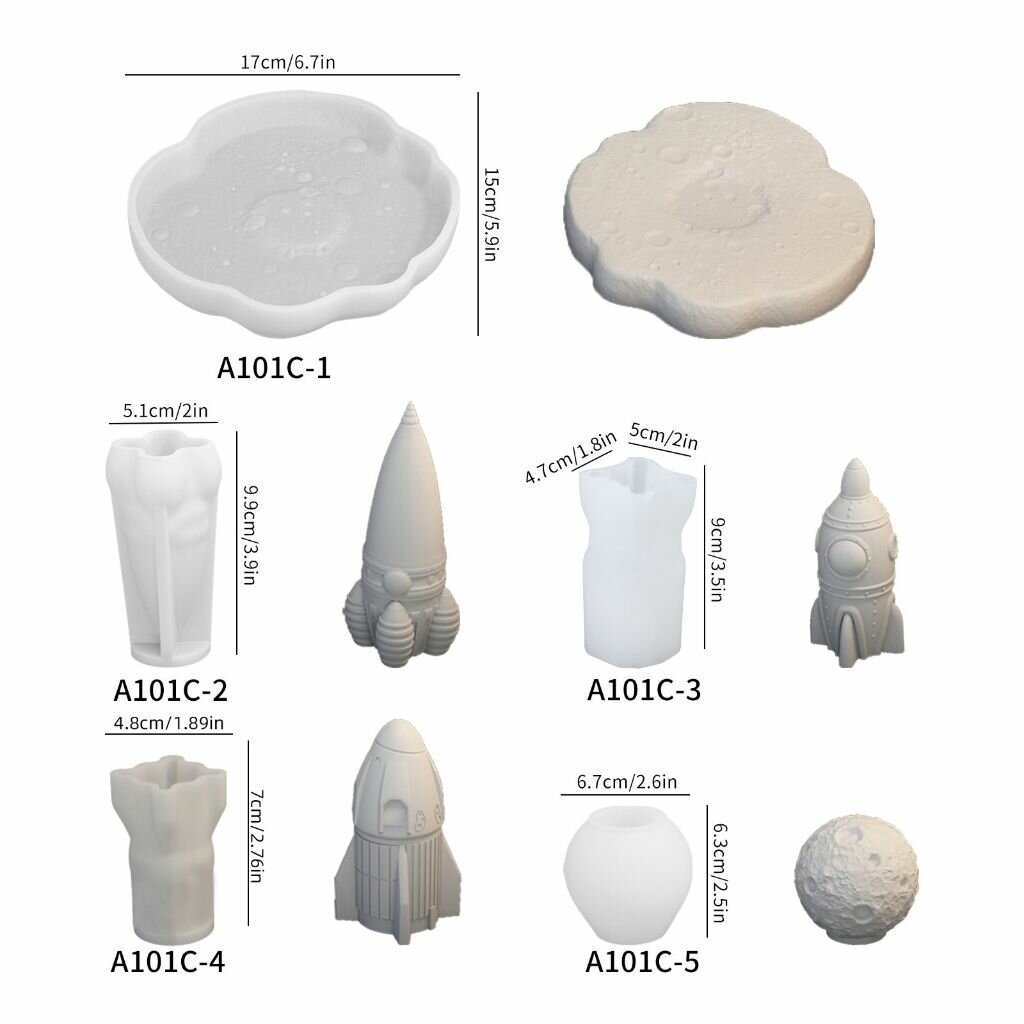 Эпоксидная форма для лунного астронавта своими руками-Космический кот