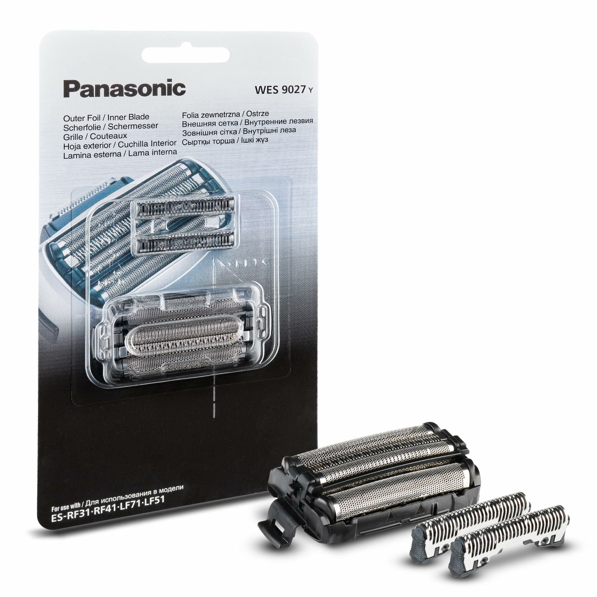 Комплект: сетка и режущий блок Panasonic WES9027Y1361, нержавеющая сталь, оригинал