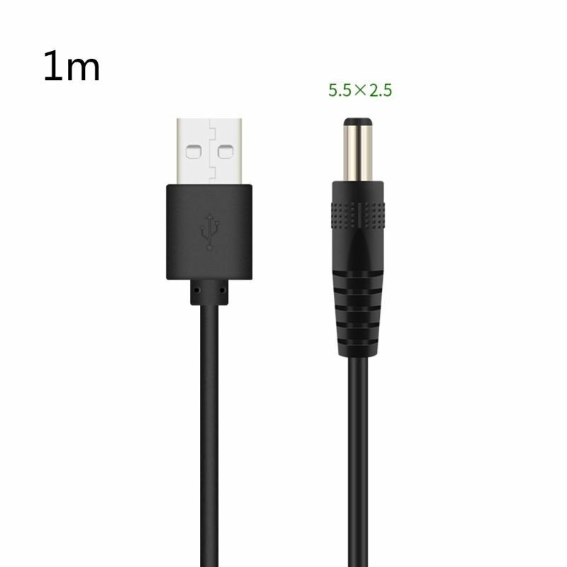 USB-кабель питания постоянного тока с круглым отверстием DC/2507-0,5 метра зарядный кабель шнур питания 0.5м круглый разъем