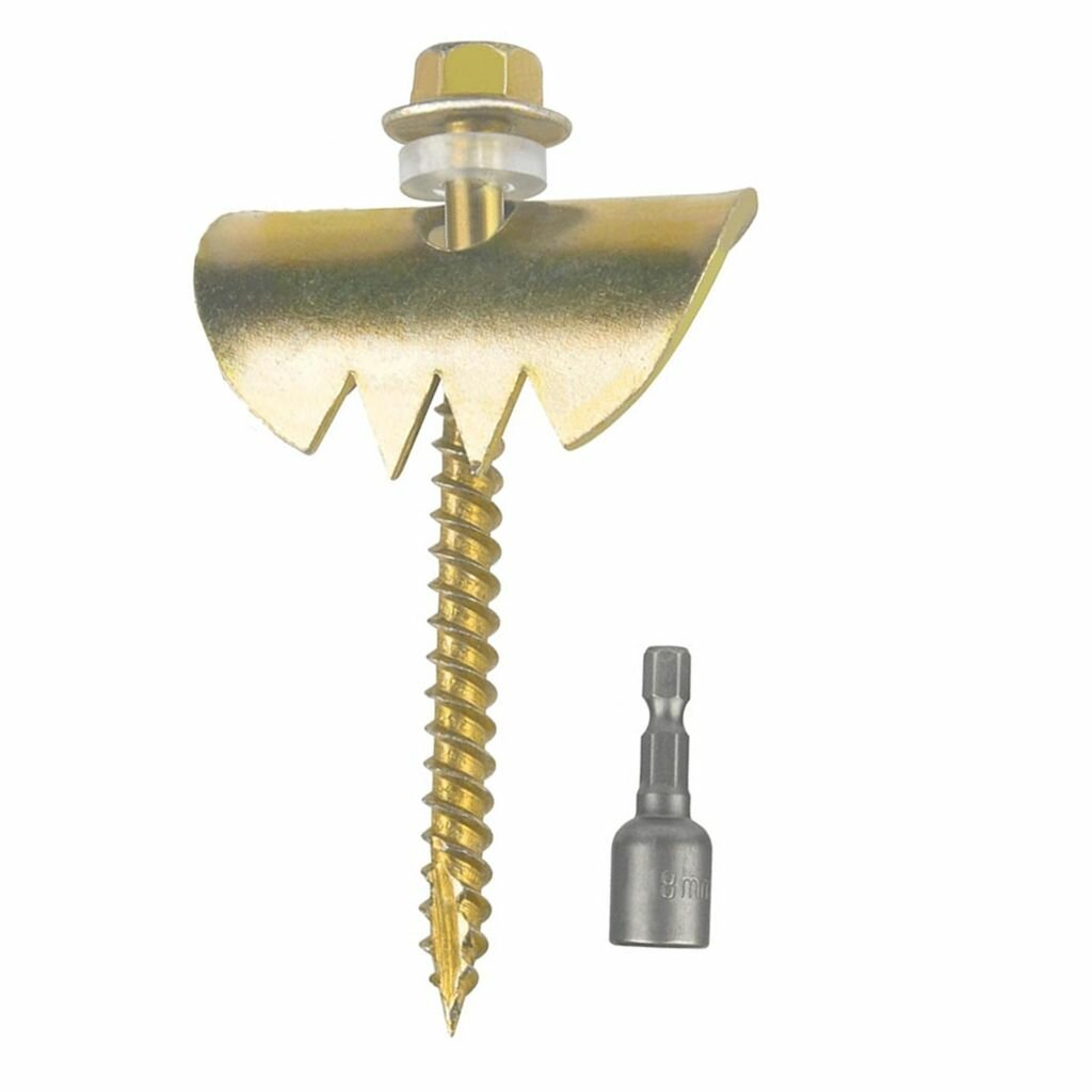 Скобы для крепления проволочного забора