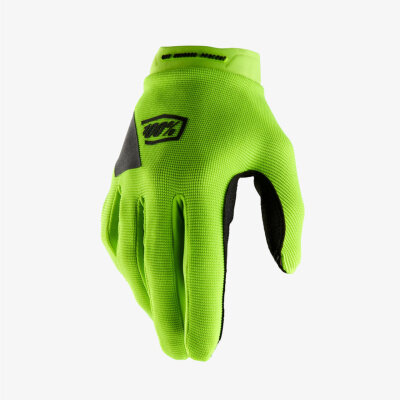 Мотоперчатки женские 100% Ridecamp Womens Glove (Fluo Yellow/Black, M, 2025 (10013-00007))