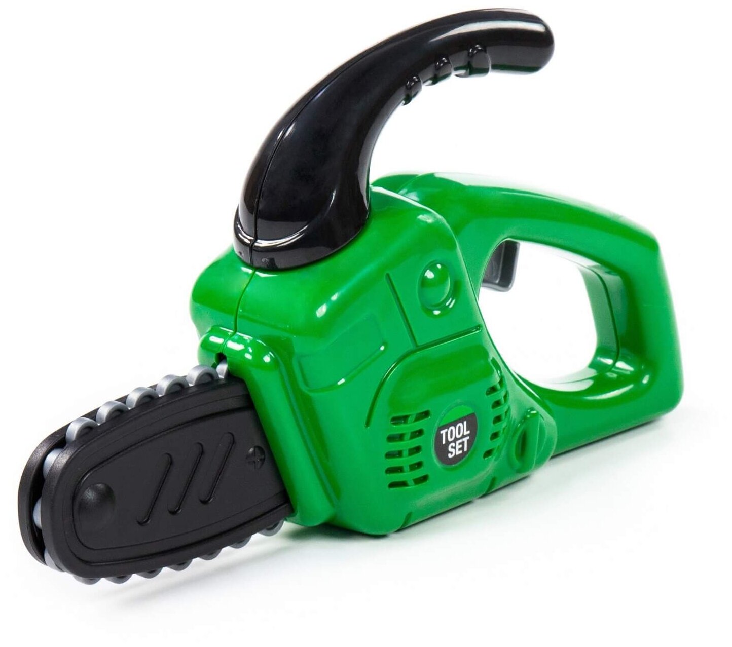 Бензопила (зеленая, пластик, в пакете, от 3 лет) 90447, (Полесье)