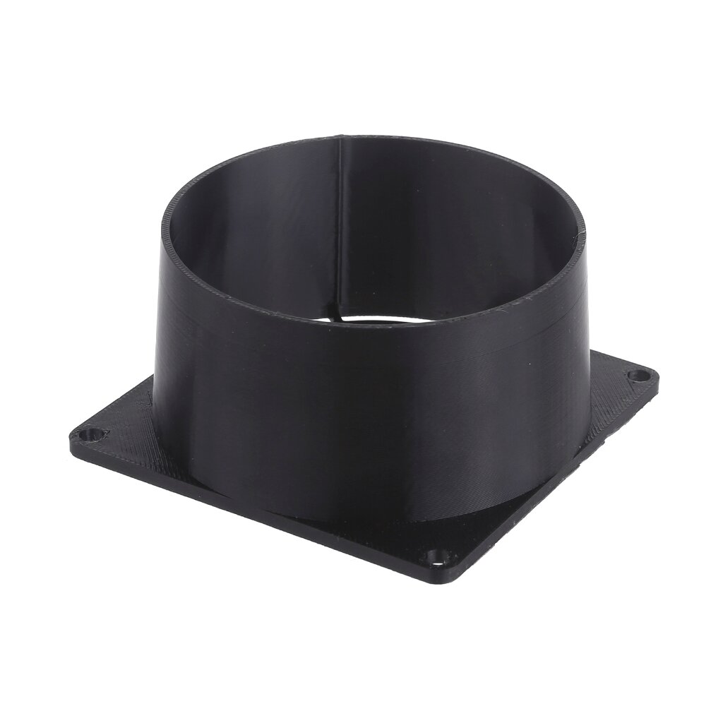 Круглый фланец трубы ABS воздуховода вентиляционный шланг соединительная трубка выхлопной трубы воздушная система вентиляционный канал для вентилятора 8x8 см