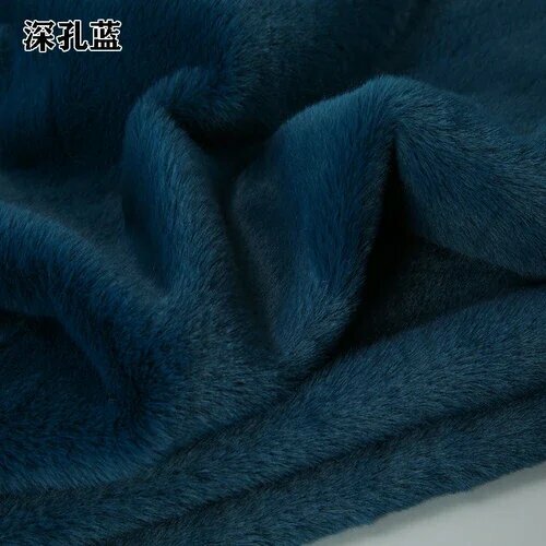 40x50 см ткань из искусственного кроличьего меха 8 мм с зашифрованным мягким мехом, короткий плюш, 100% полиэстер, одежда ручной работы, домашний текстиль, шарф, кукла