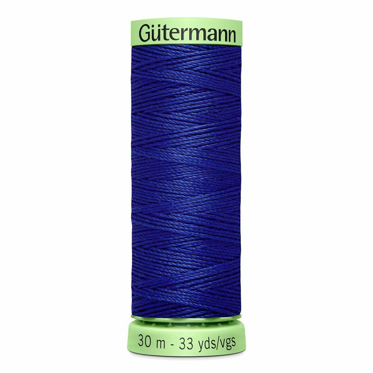 03 Нить Top Stitch 30/30 м для декоративной отстрочки, 100% полиэстер Gutermann 744506 (218 ультрамариновый)