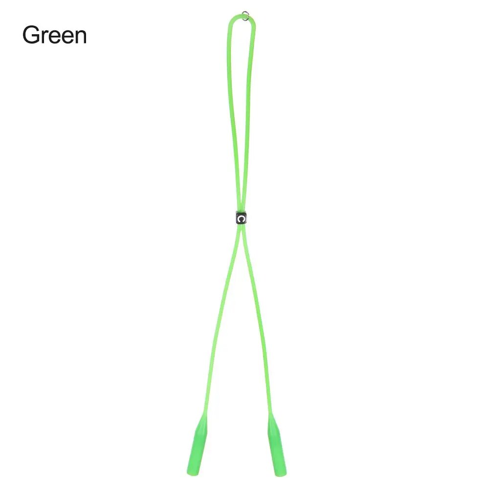 Аксессуары для очков, спортивный силиконовый противоскользящий ремешок для очков, Зеленый, green